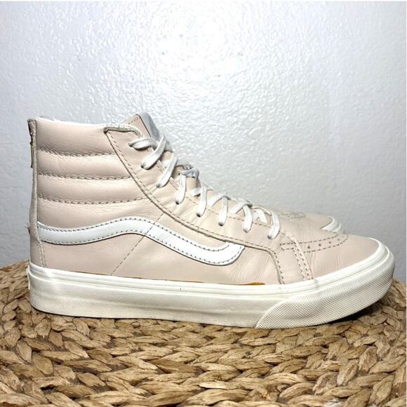 Vans | Shoes | Vans Sk8 Hi Pastel Pink White | Poshmark